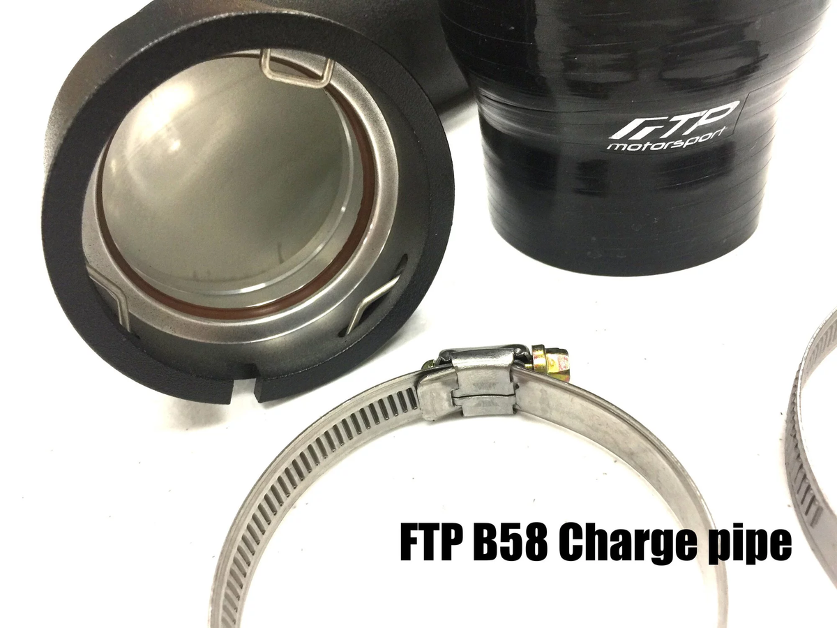 FTP BMW F30 F20 B58 3.0T charge pipe V2.1 ( G-series also) B58 Gen1 ...