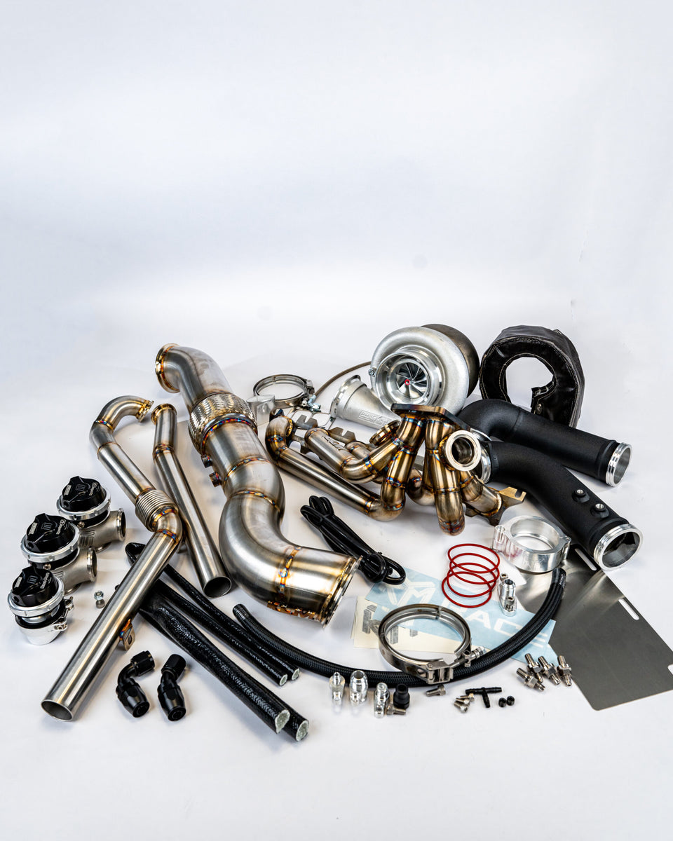 KLM Race A90/A91 and M240i/M340i 6-Port SAVAGE Series Turbo Kit ...